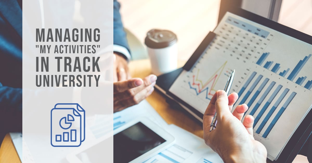 Managing "My Activities" in TRACK University - Learning Plans